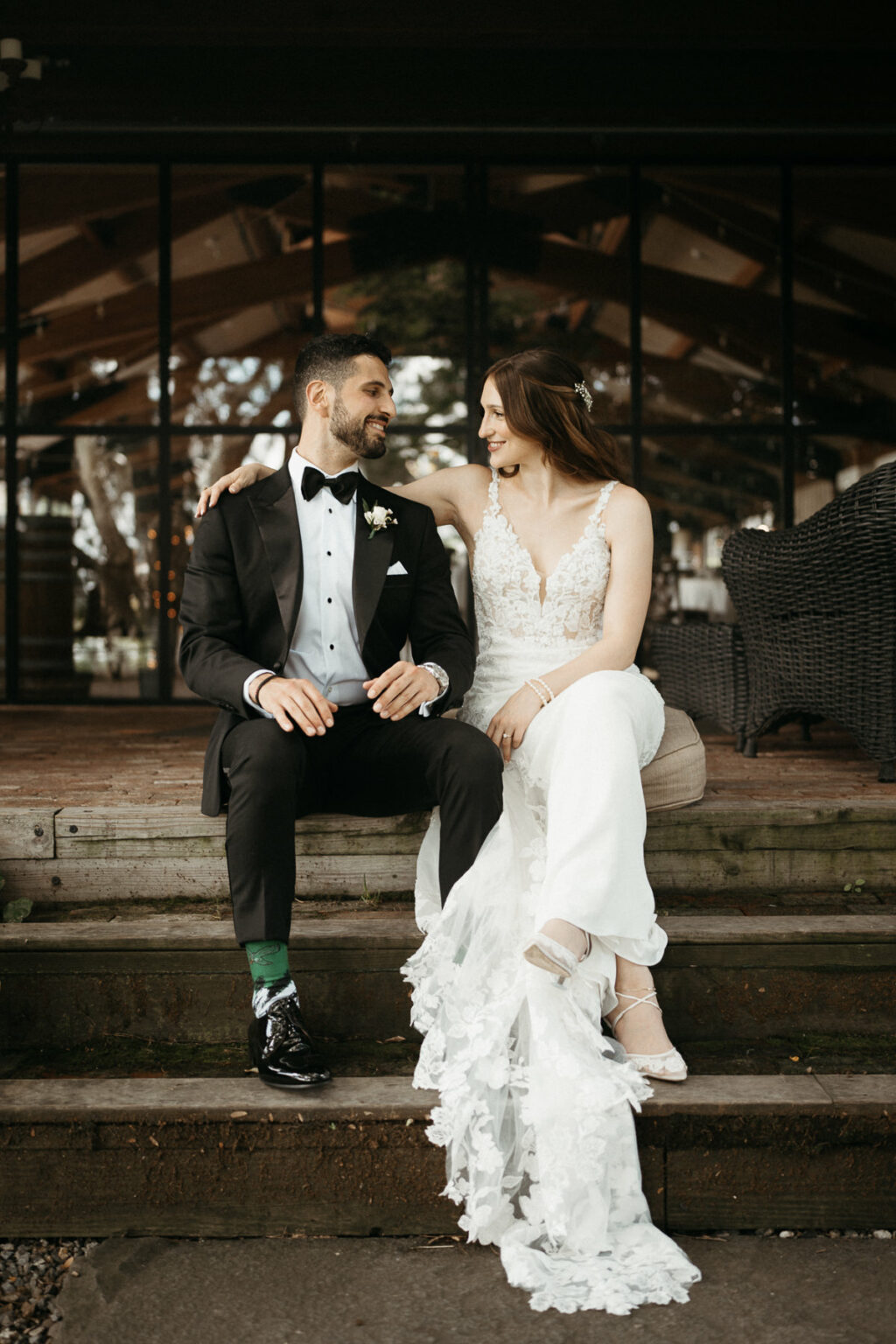 Summer Red Maple Vineyard Wedding with Sasha & Roie